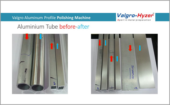 Aluminum Profile Polishing Machine Manufacturers India - Valgro Hyzer